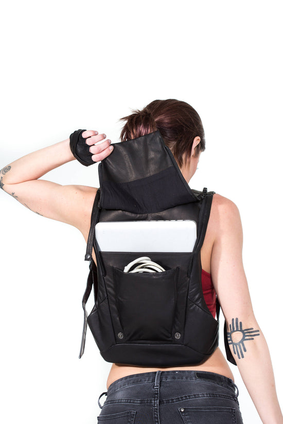 RESIST-TECH Leather Ninja Backpack by Jungle Tribe – Jungle Tribe LA