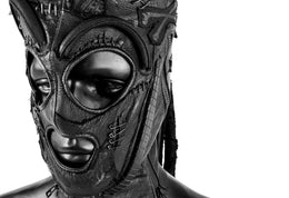Black Leather Predator Zombie Gimp Mask – Jungle Tribe LA